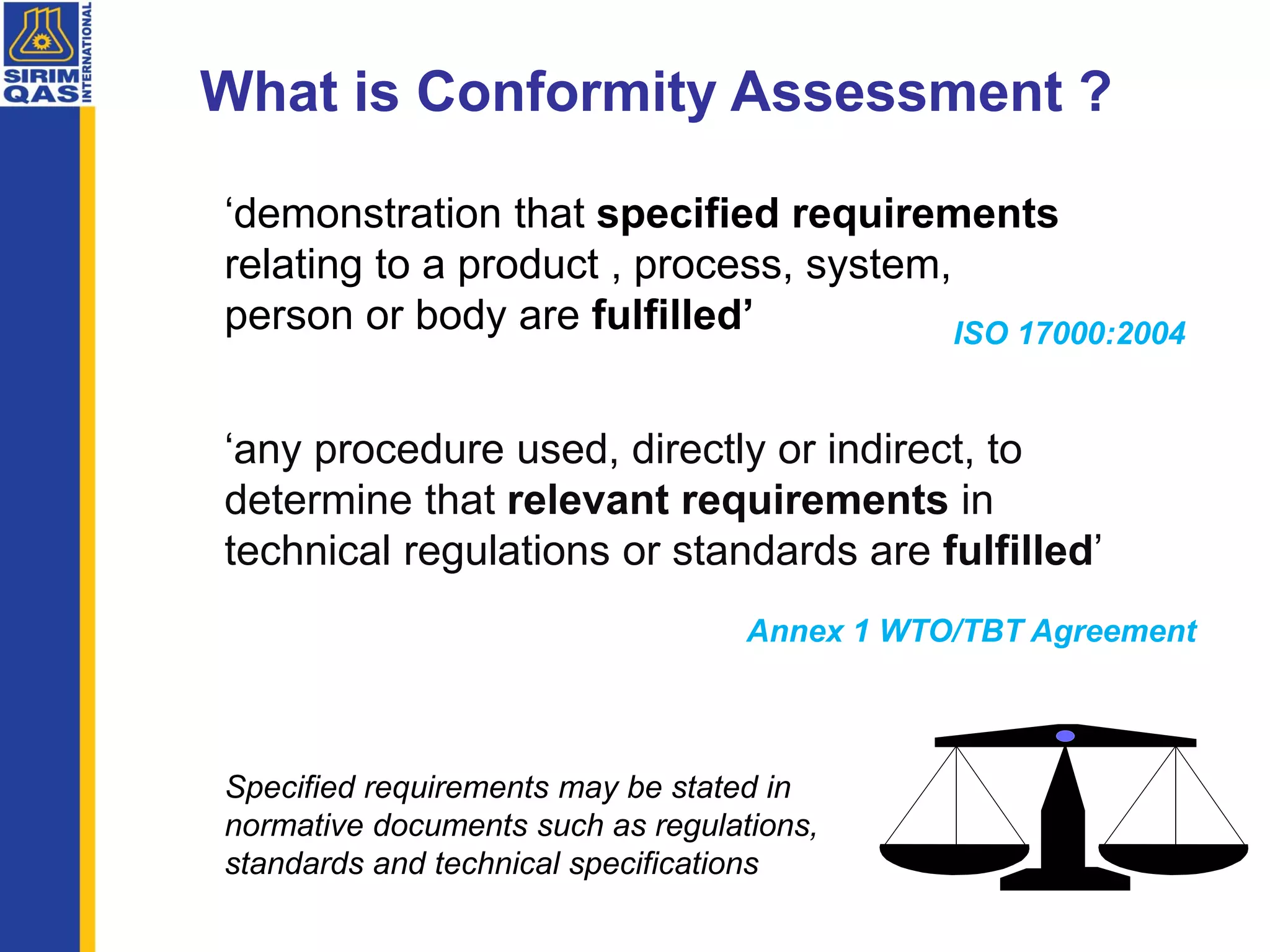 Conformity assessment | PDF