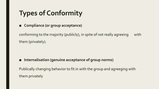 Social influence, social psychology | PPT