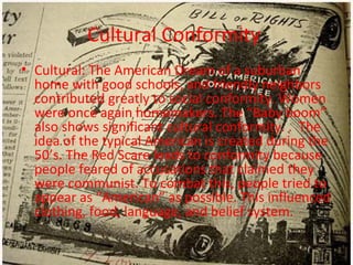Conformity in the 50’s | PPT