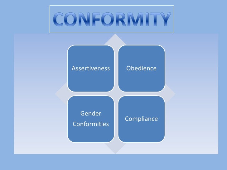 Conformity