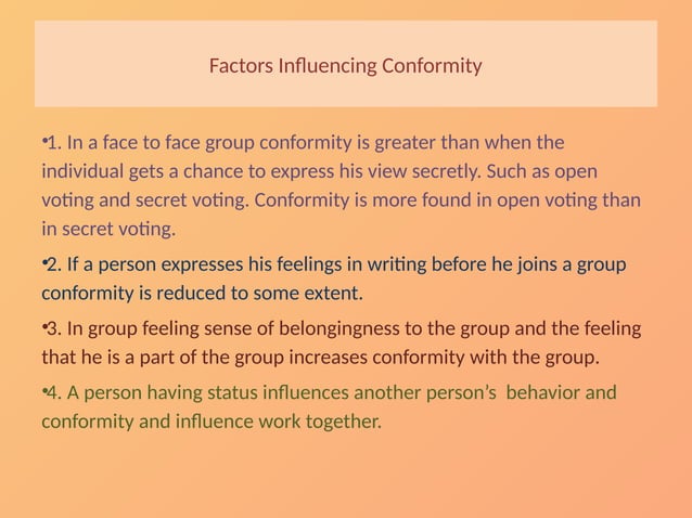 CONFORMITY_PPT_pptx social awareness society | PPTX