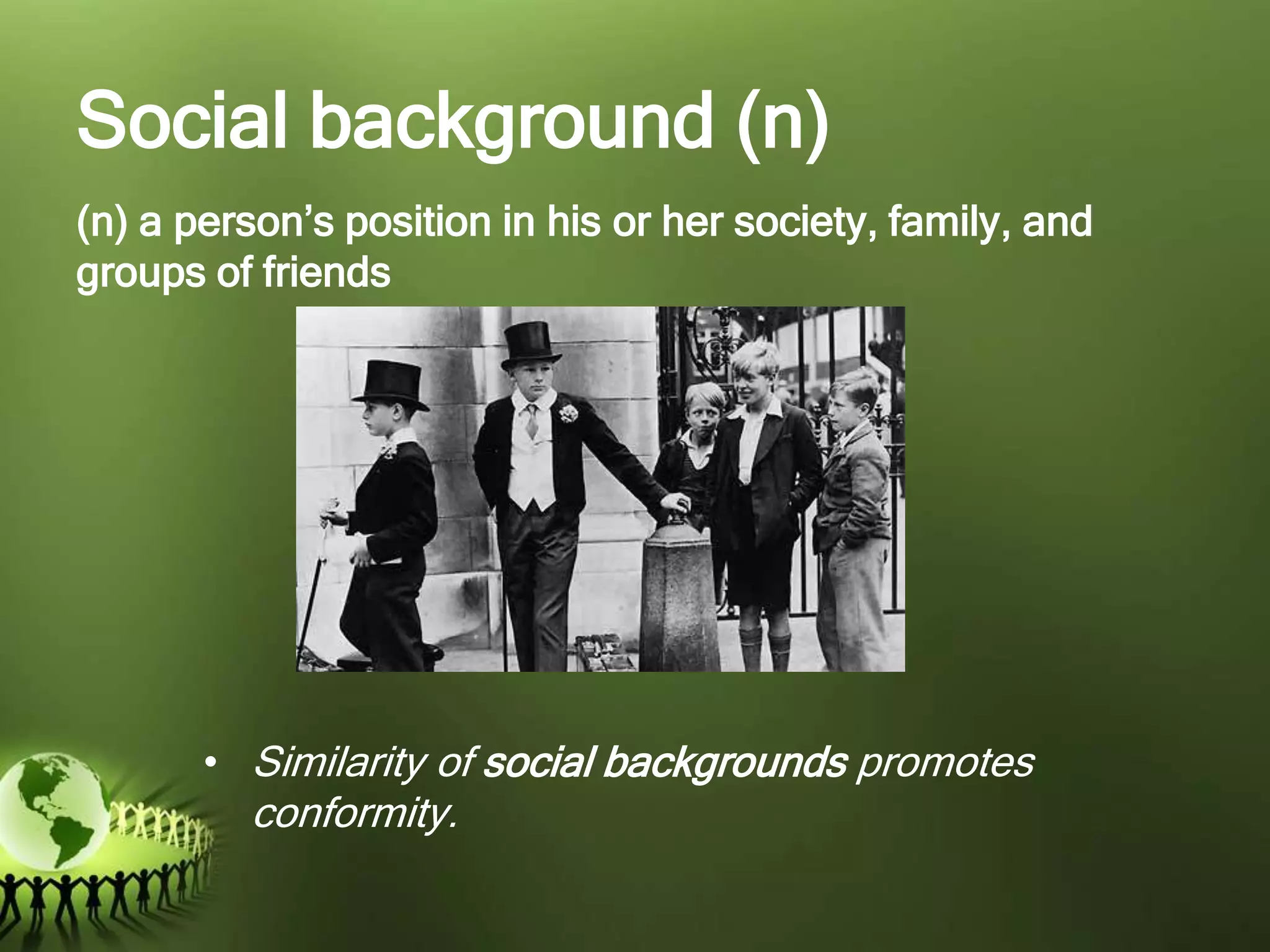 Conformity vocabulary | PPTX