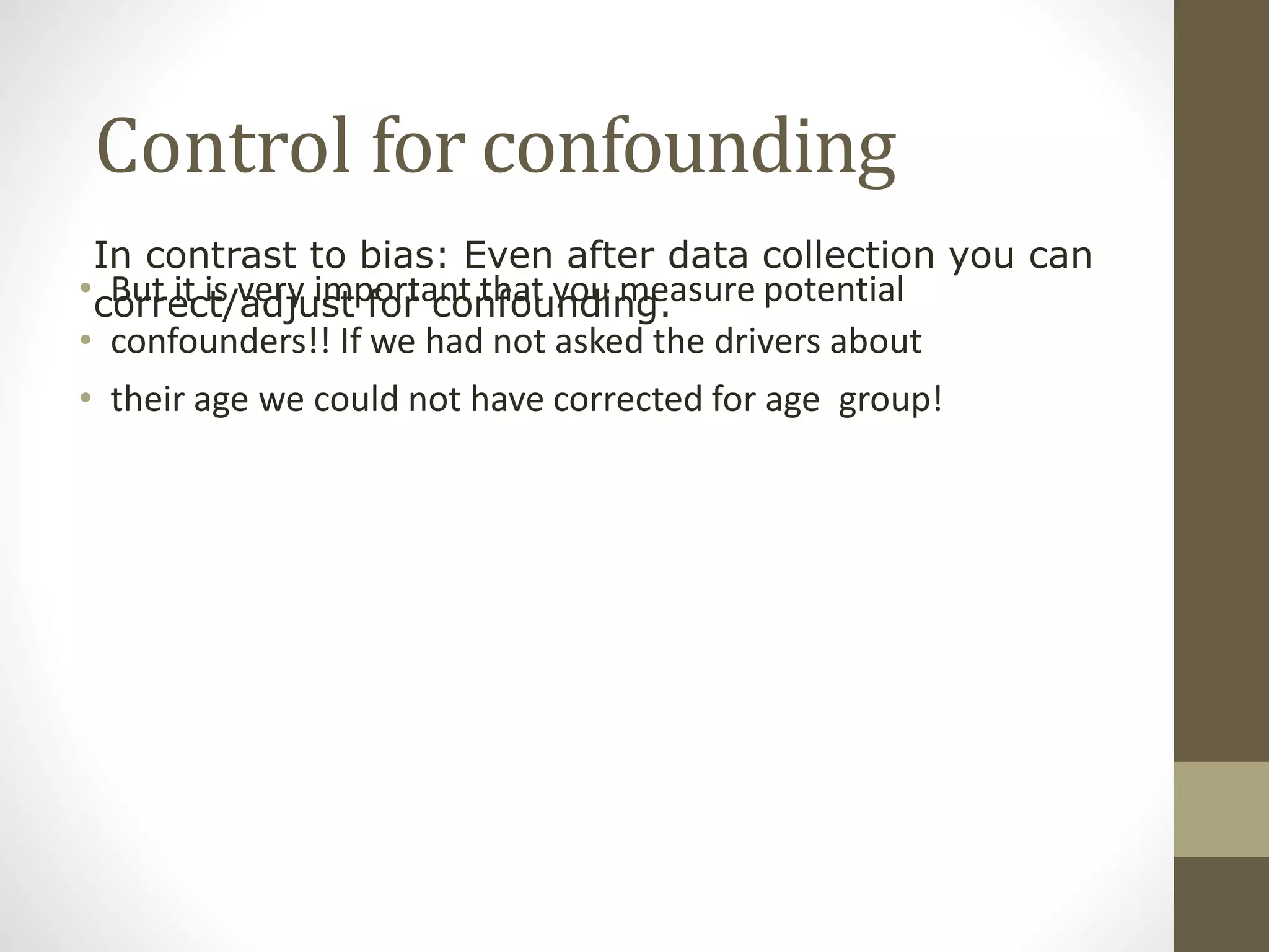 Confounder and effect modification | PPTX