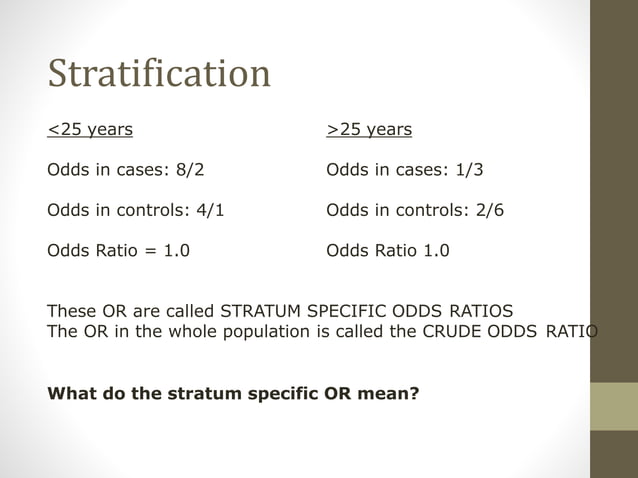 Confounder and effect modification | PPTX | Heart and Cardiovascular Diseases | Diseases and ...