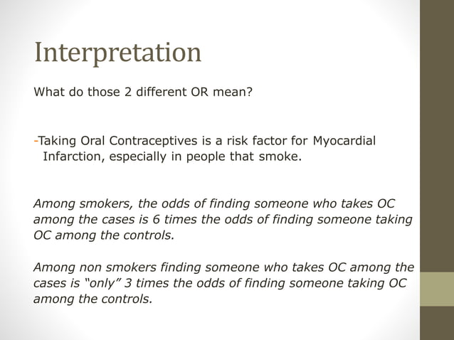 Confounder and effect modification | PPTX | Heart and Cardiovascular ...