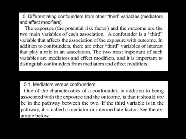 Confounding 2 Dr Athar Khan | PDF