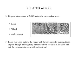 Fingerprint Analaysis | PPTX | Information and Network Security | Computing