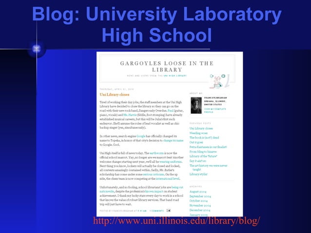 Using Your School Library Website in Instruction | PPT