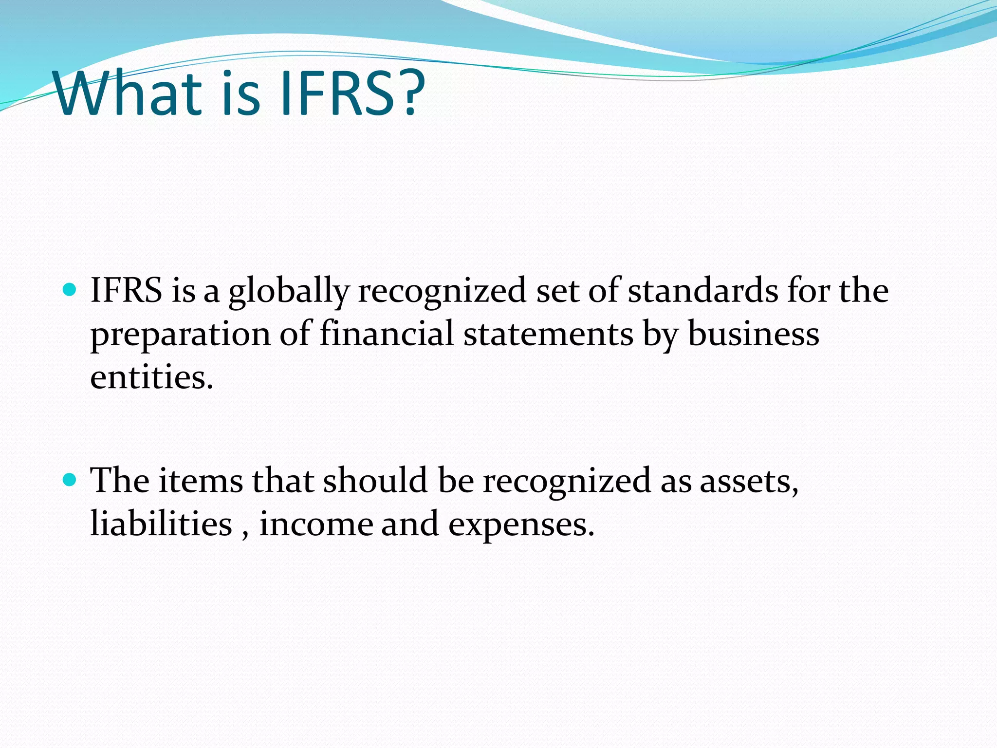 IFRS | PPTX
