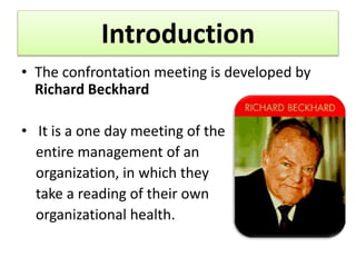 Confrontation meeting | PPTX