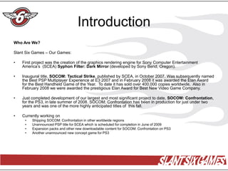Confrontation Pipeline and SCons | PPT