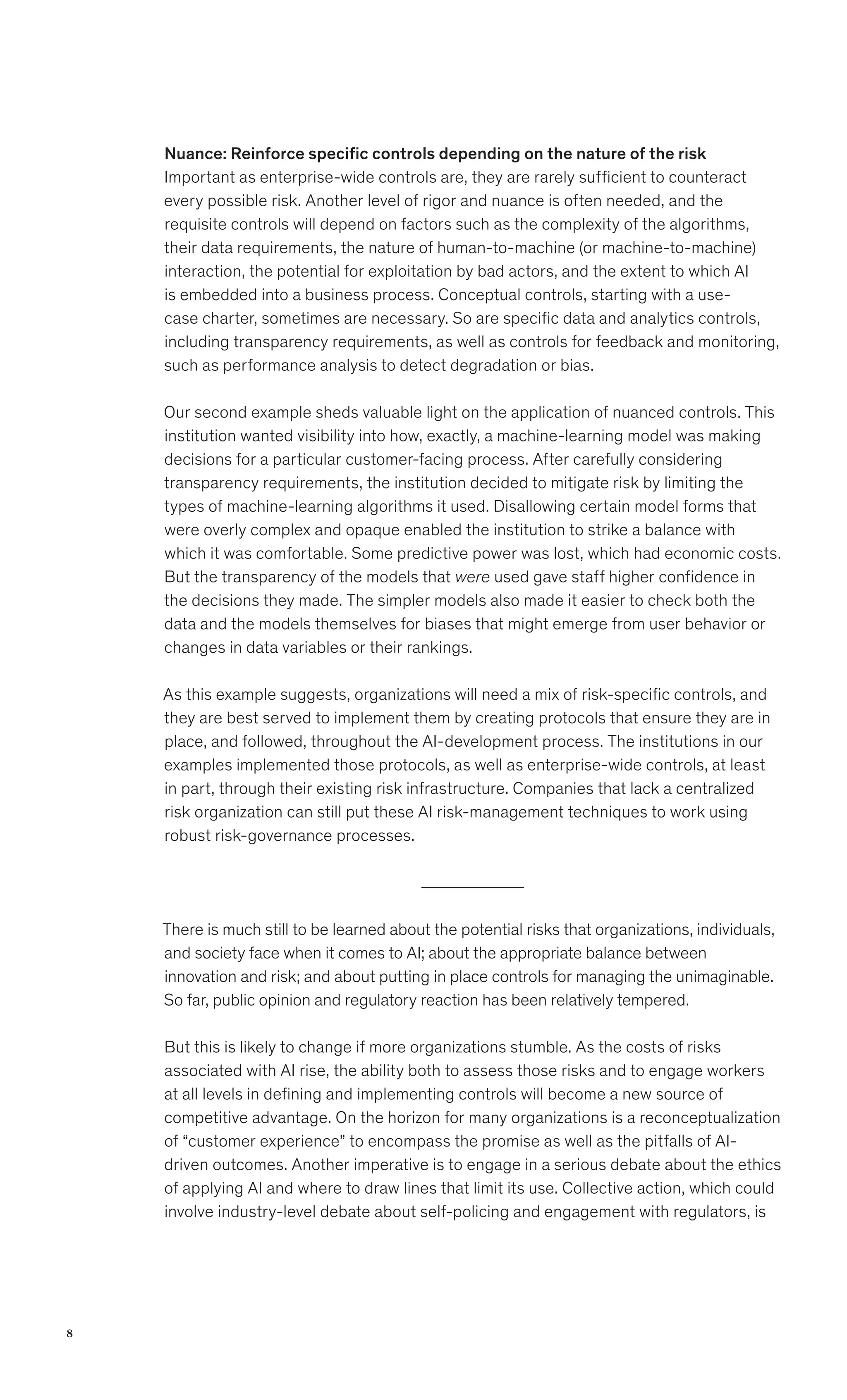 Confronting the risks of artificial Intelligence | PDF