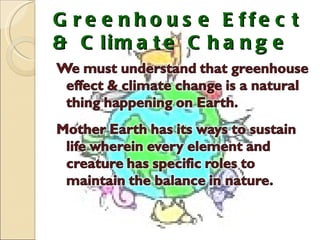 Confronting Climate Change | PPT