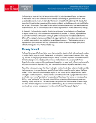 Confronting obesity in Italy | PDF