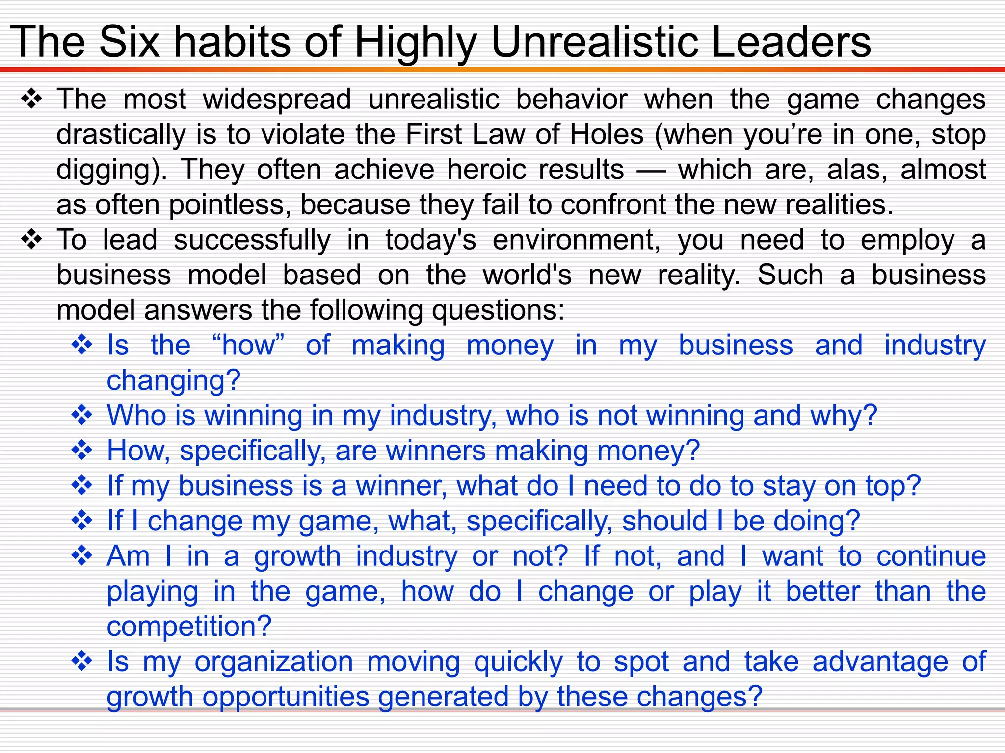 Confronting reality | PPT