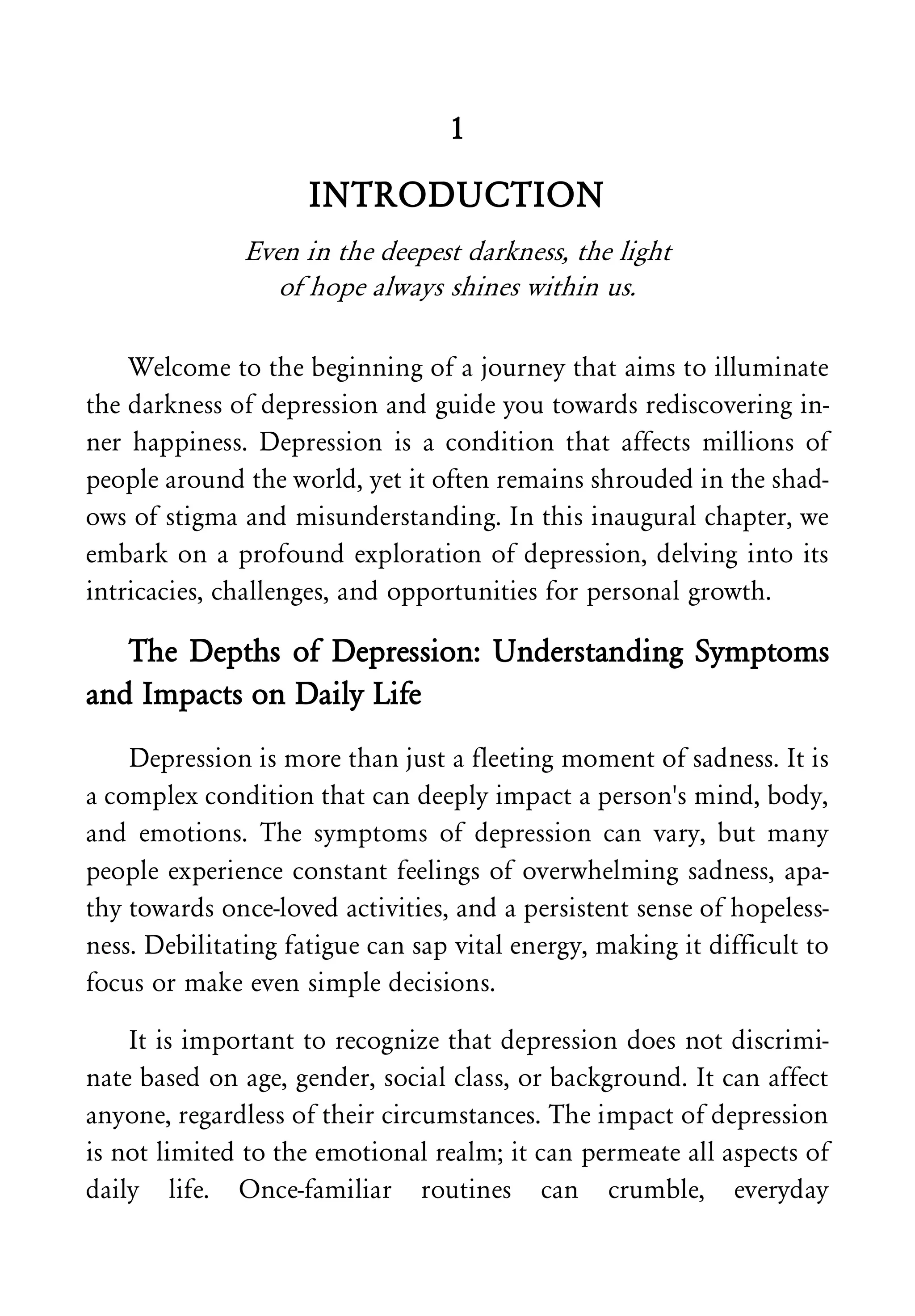 Confronting the Abyss of Depression - Leonardo Tavares - Preview | PDF