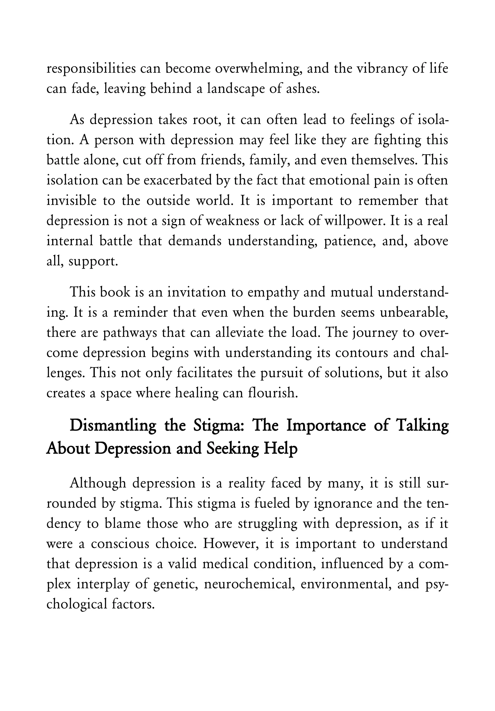 Confronting the Abyss of Depression - Leonardo Tavares - Preview | PDF