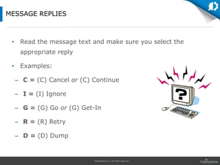 How to Confront Your IBM i Message Queues | PPT