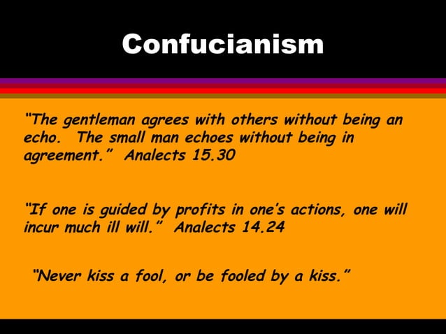 Confucianism | PPT