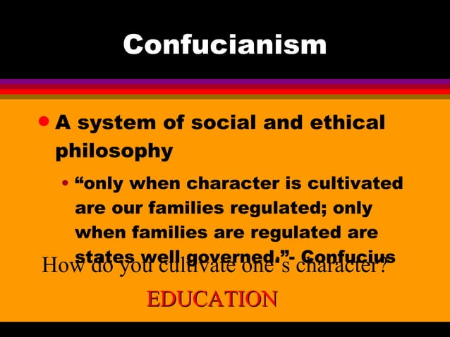 Confucianism | PPT