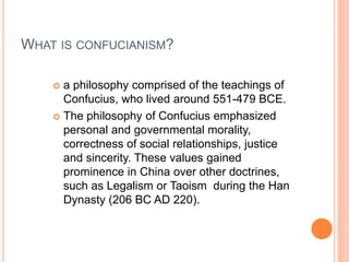 Confucianism | PPT