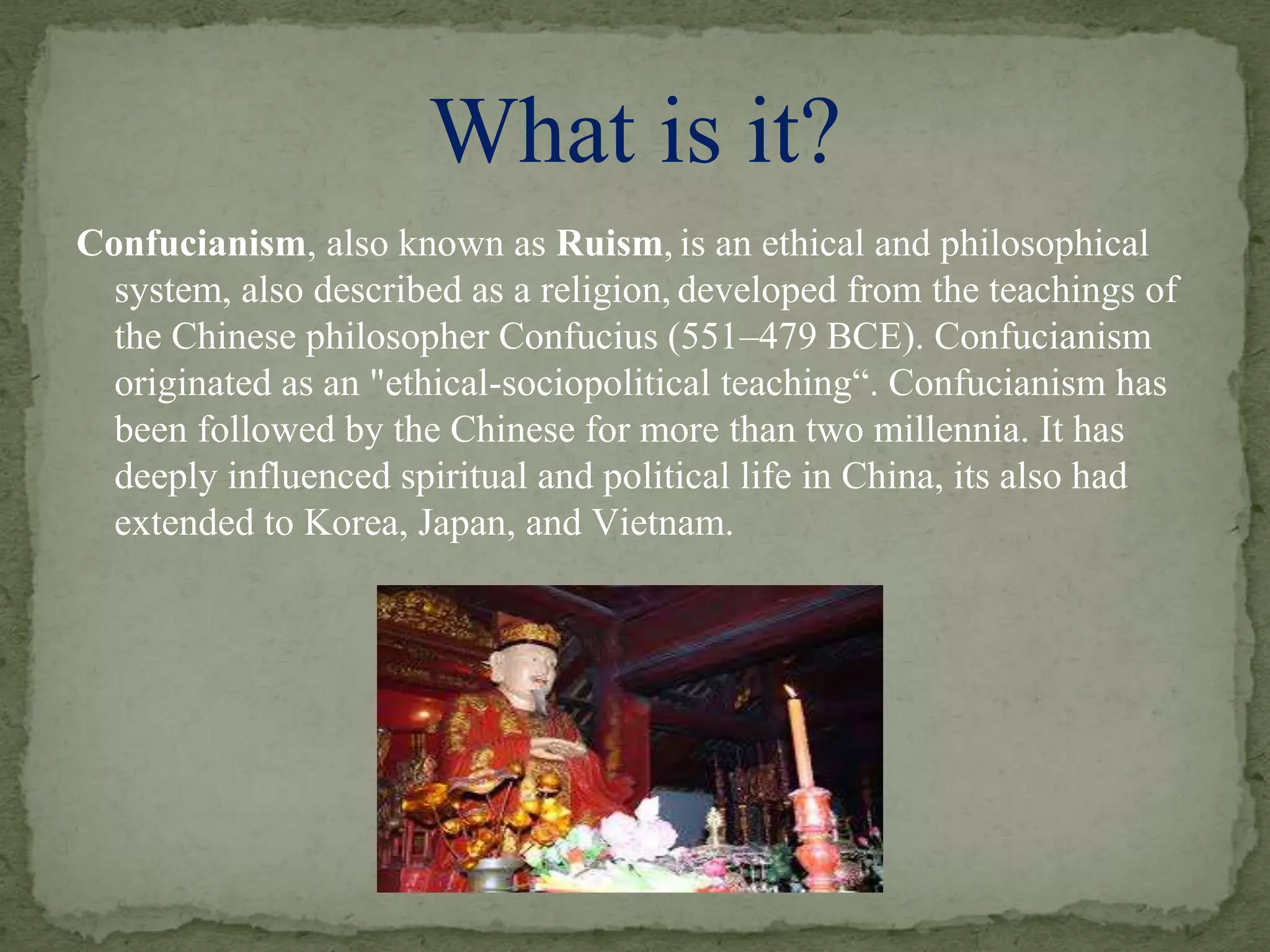 Confucianism | PPTX