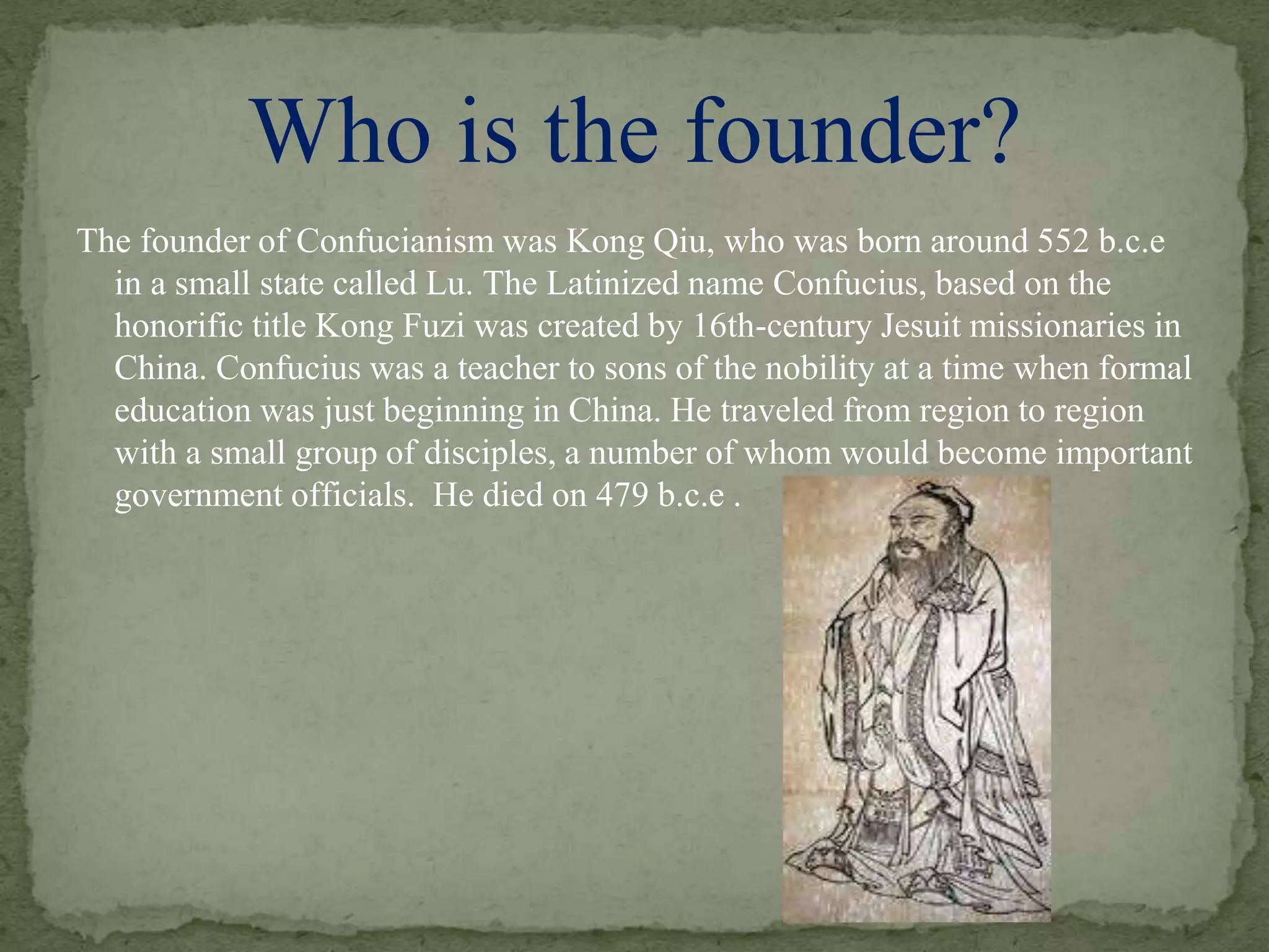 Confucianism | PPTX