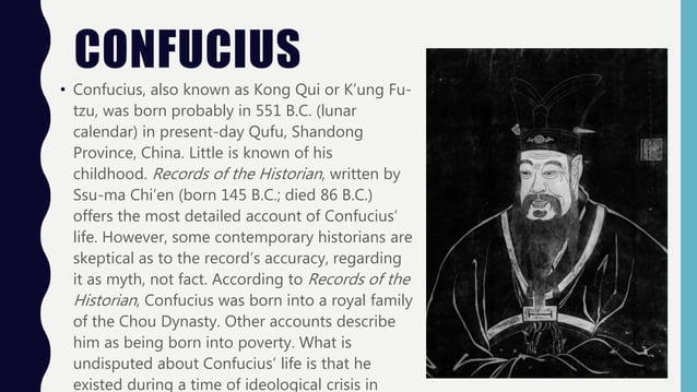 Confucianism (World Religion) | PPTX