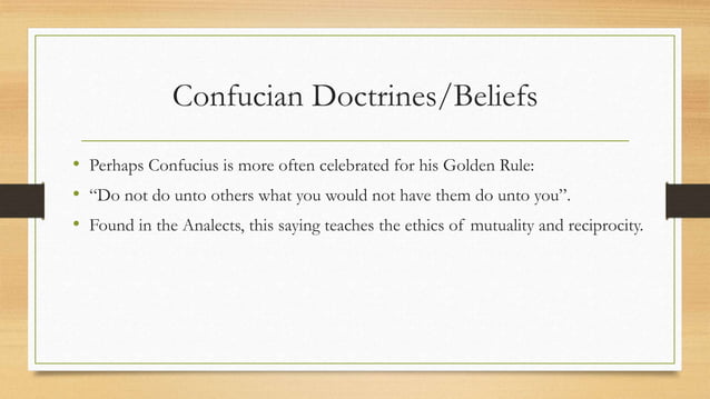 Confucianism | PPTX | Buddhism | Religion & Spirituality
