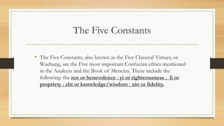 Confucianism | PPTX