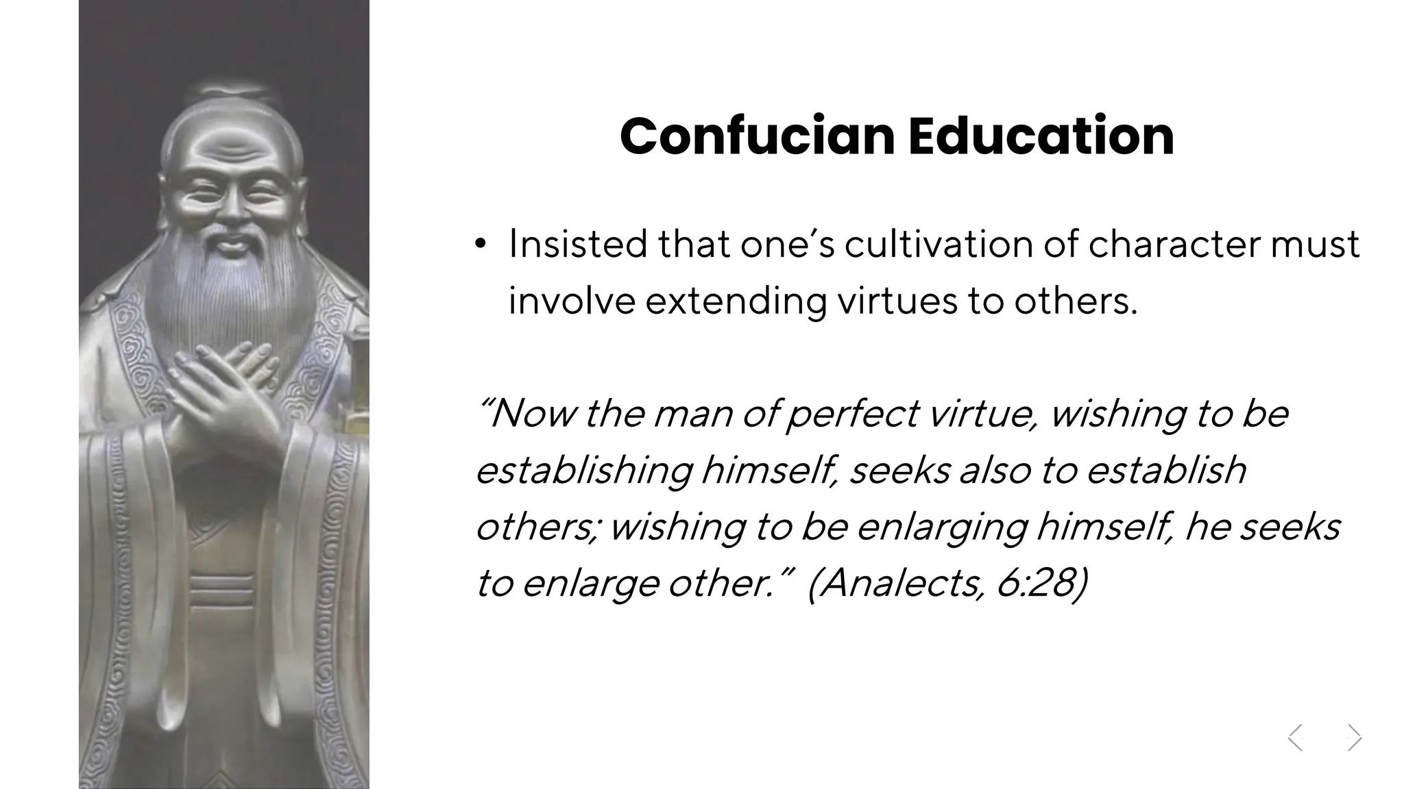 Confucianism (Foundations of Education 1) | PPTX