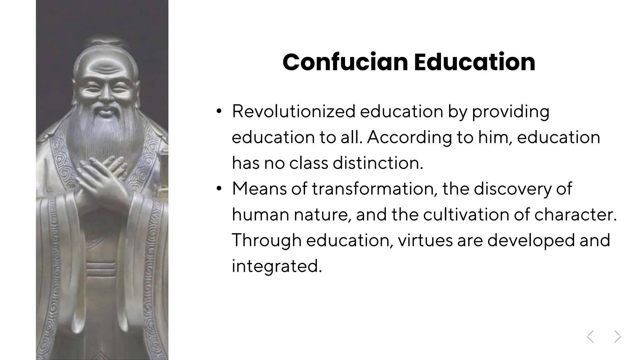 Confucianism (Foundations of Education 1) | PPTX