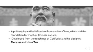 Confucianism (Foundations of Education 1) | PPTX