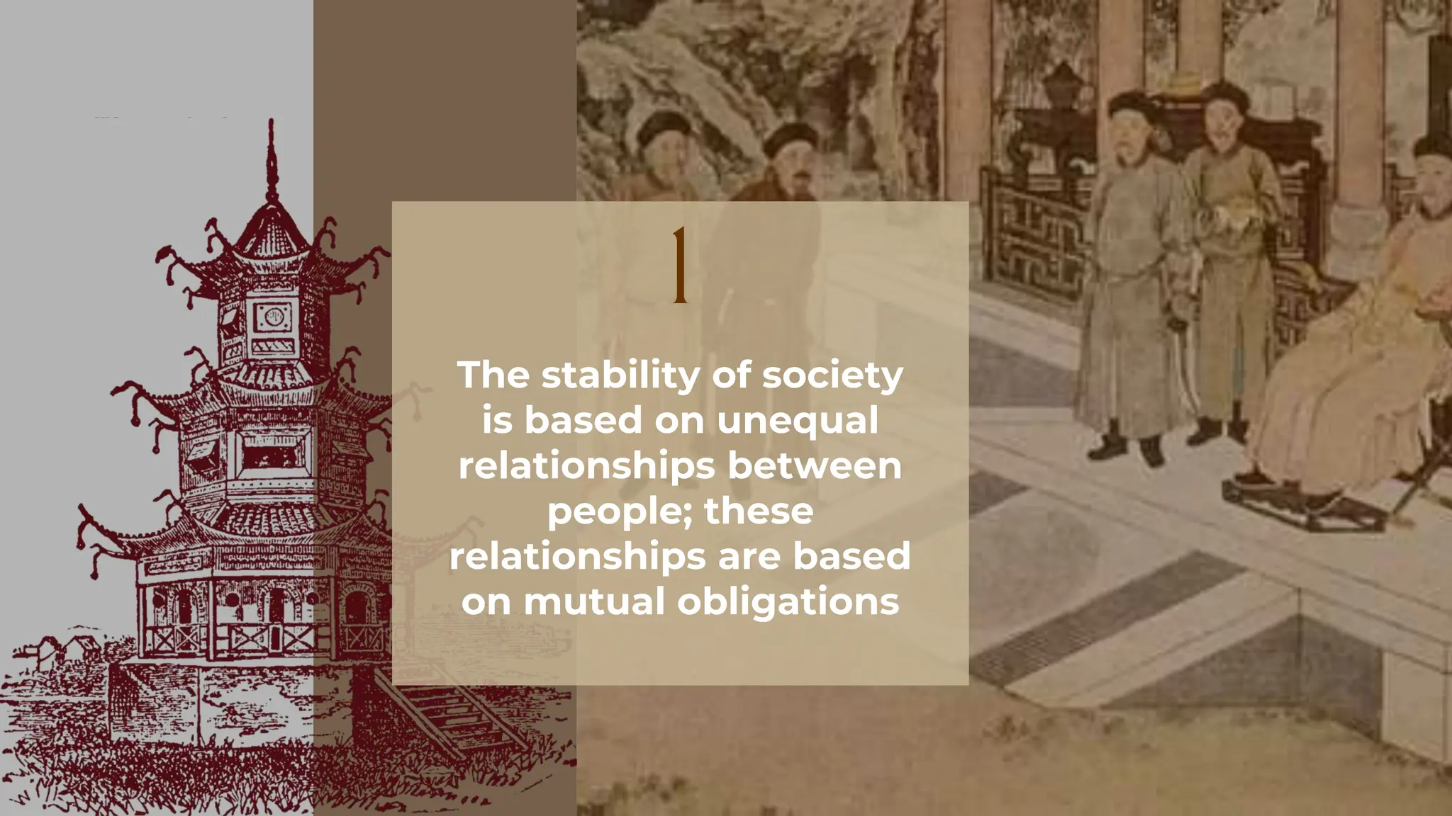 CONFUCIANISM; (FACT: CONFUCIUS = latinized form of the mandarin chinese ...