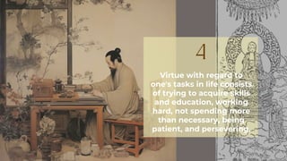 CONFUCIANISM; (FACT: CONFUCIUS = latinized form of the mandarin chinese ...
