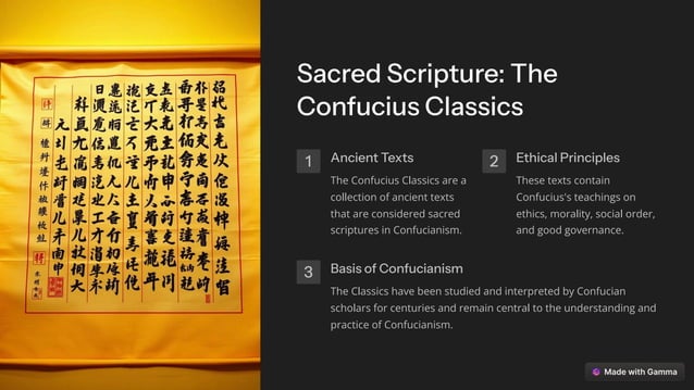 Confucianism and it's description shwhhjs | PPT