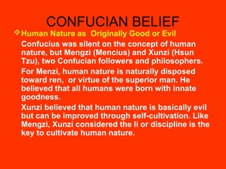 Confucianism for Grade 12 1st semester IWRBS | PPT