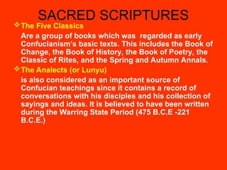 Confucianism for Grade 12 1st semester IWRBS | PPT