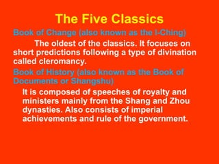 Confucianism for Grade 12 1st semester IWRBS | PPT