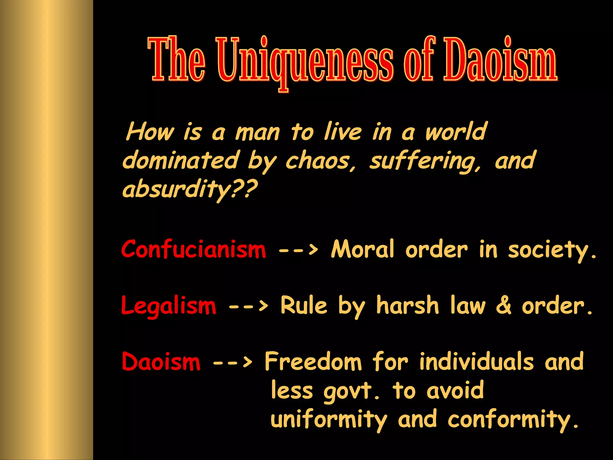Confucianism legalism-taoism | PPT