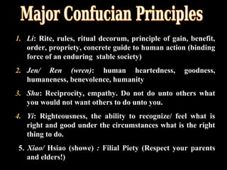 Confucianism legalism-taoism to lecture | PPT