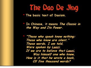 Confucianism, buddhism, daoism | PPT