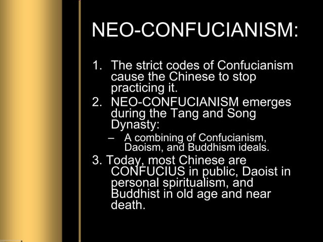 Confucianism, buddhism, daoism | PPT