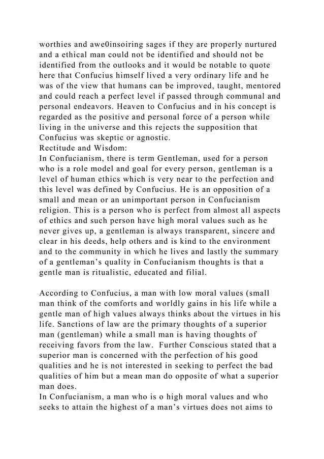 ConfucianismIntroductionConfucianism, also known as Ruism in so.docx