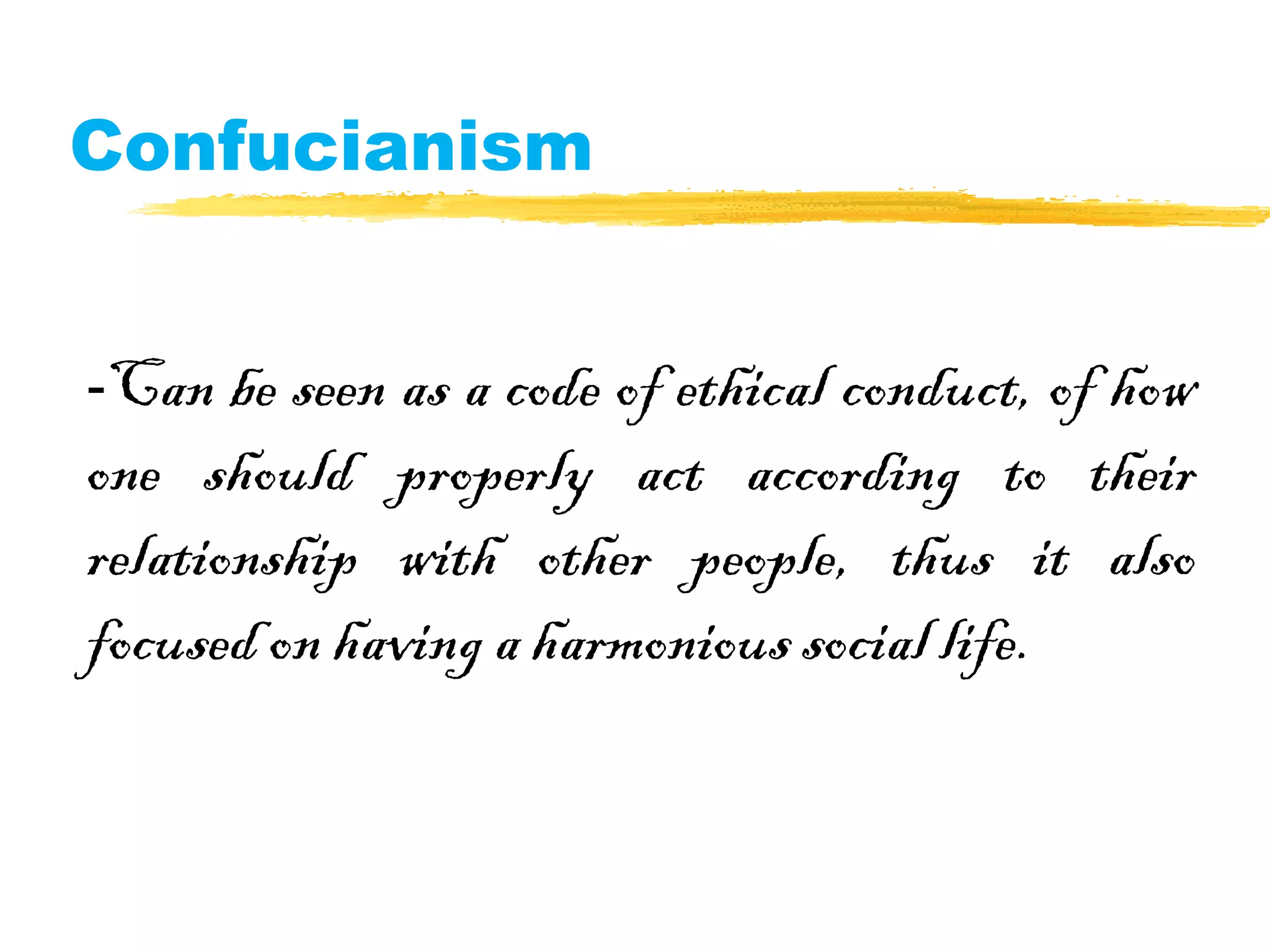 Confucianism | PPT