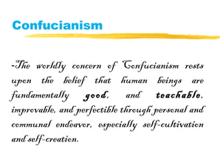 Confucianism | PPT