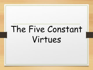 Confucianism | PPT