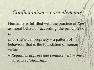 Confucianis mver1 | PPTX