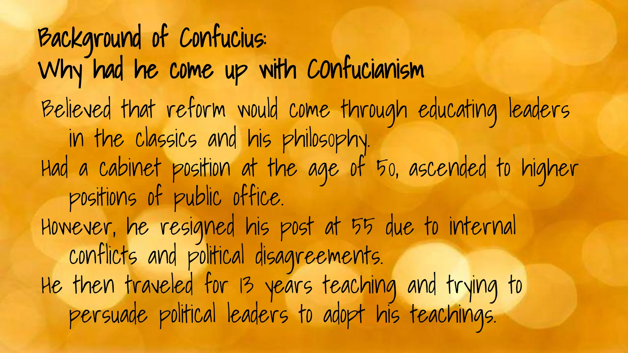 Confucius: An Overview | PPTX