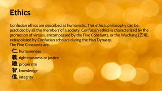 Confucius: An Overview | PPTX